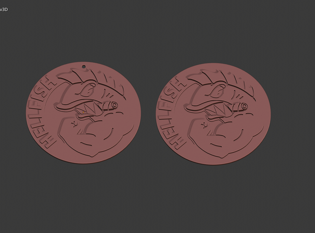 STL file HELLFISH・3D printer model to download・Cults